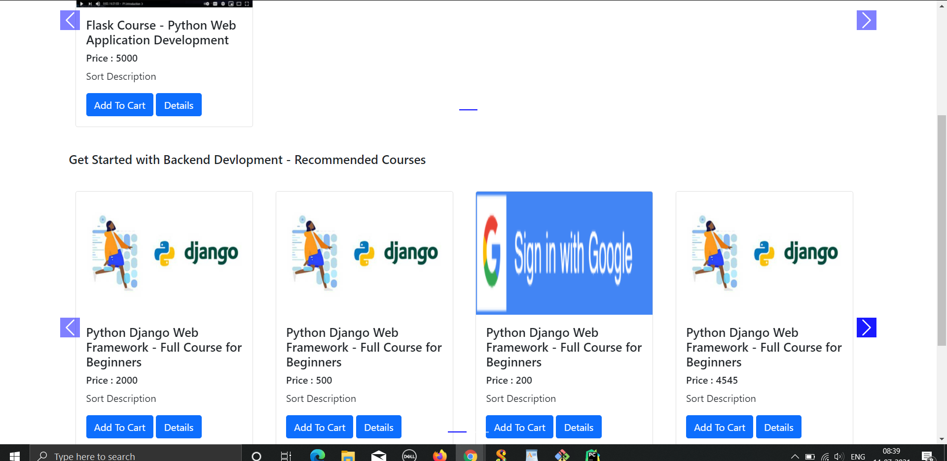 GitHub - Aayush452-cell/Learnera: An E-Learning Website implemented ...