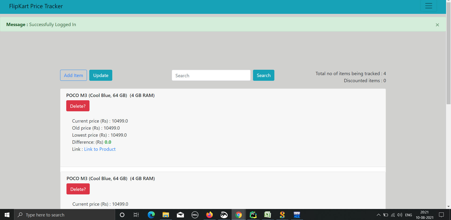 GitHub - Aayush452-cell/Flipkart_tracker