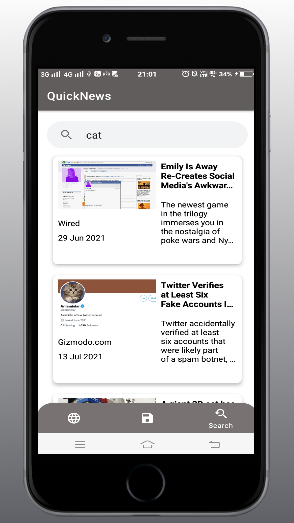 GitHub - kalyan4812/QuickNews: News Feed App