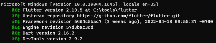 flutter command line tool error · Issue #103499 · flutter/flutter · GitHub