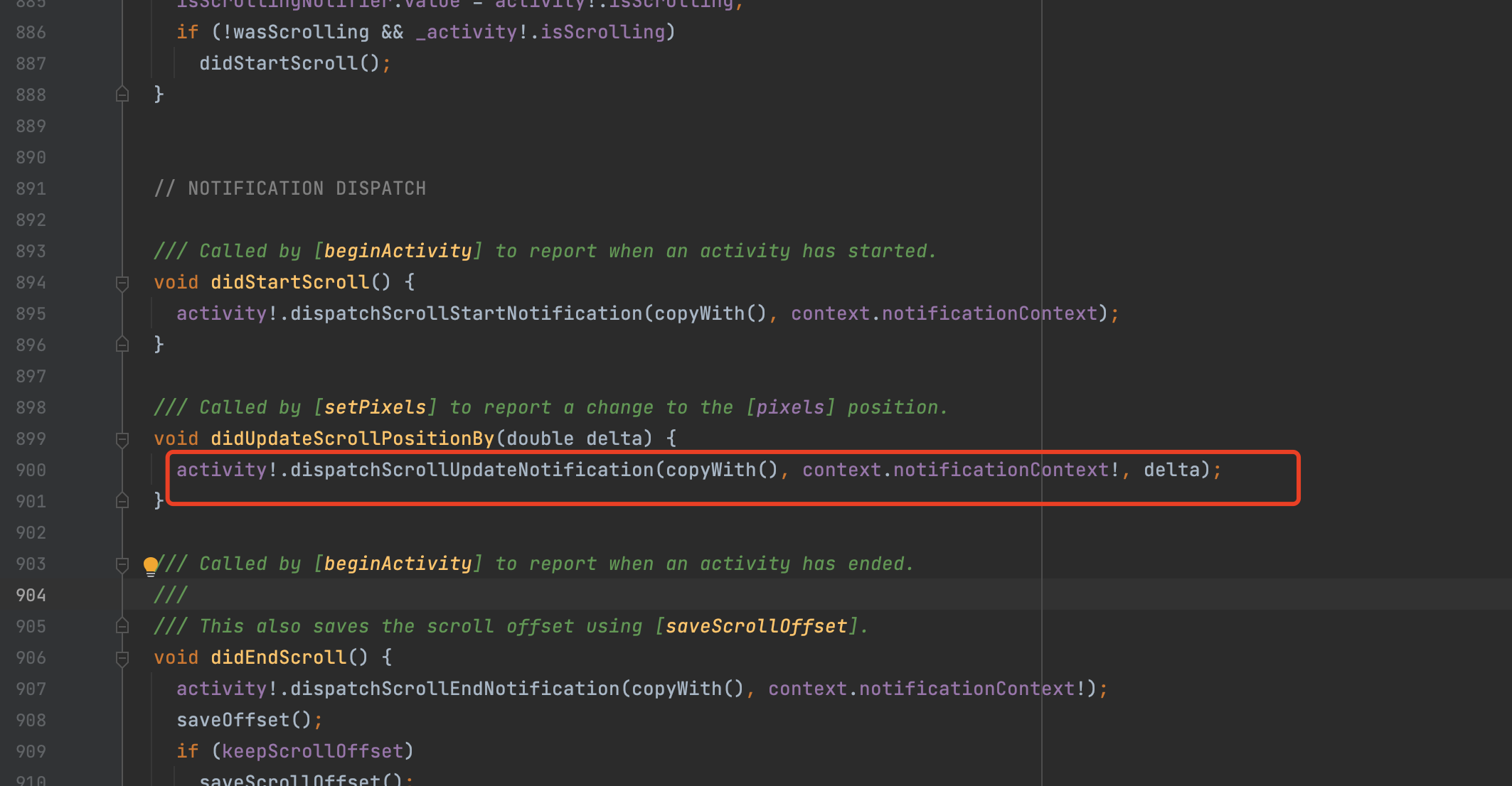 _CastError ScrollPosition.didUpdateScrollPositionBy · Issue #107890 ...