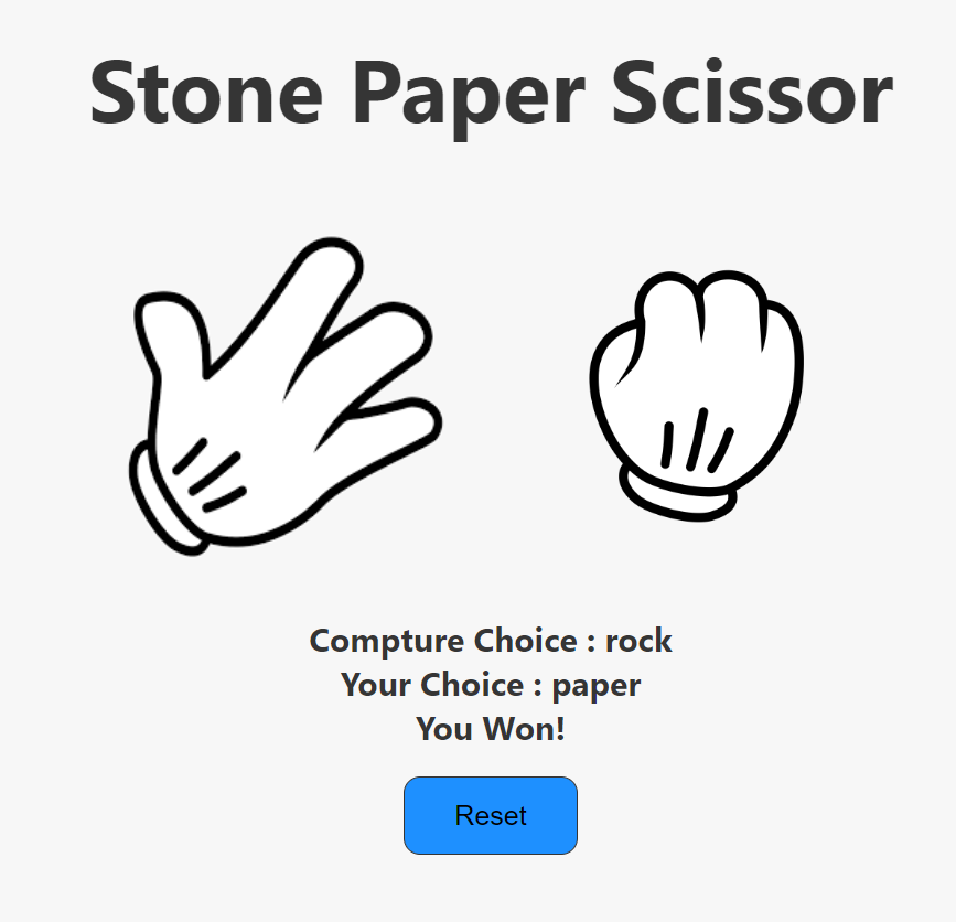 GitHub - dhruvmojila/RockPaperScissor