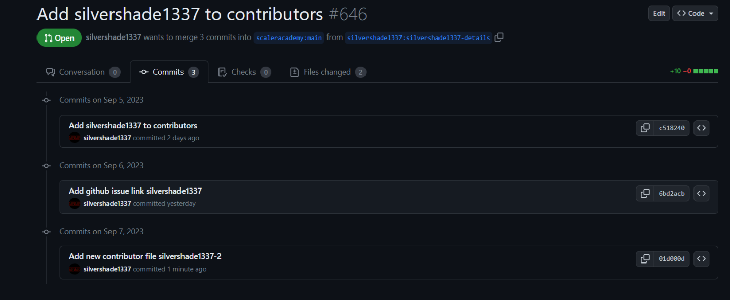 Challenge #1: Aneesh YR · Issue #177 · scaleracademy/scaler-open-source-september-challenge · GitHub