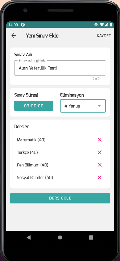 GitHub - enesarabaci/ExamApp