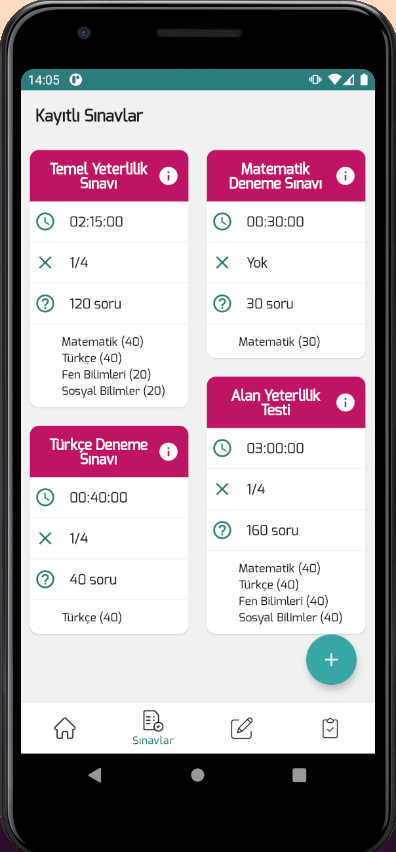 GitHub - enesarabaci/ExamApp