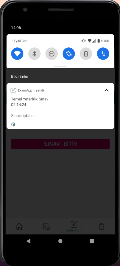 GitHub - enesarabaci/ExamApp