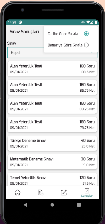 GitHub - enesarabaci/ExamApp
