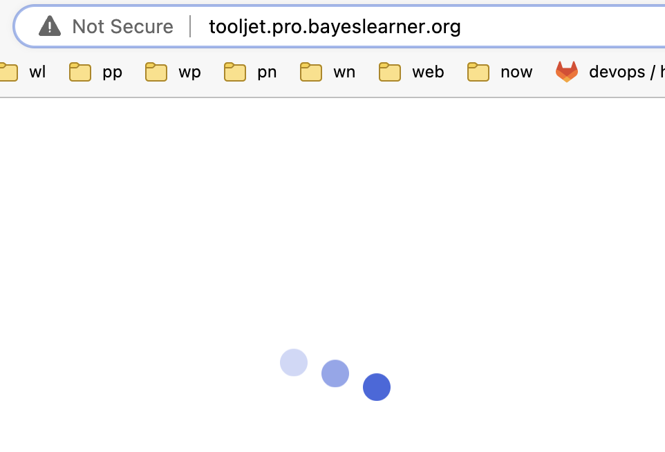 just an bouncing gif after restarting docker compose. · Issue #5846 · ToolJet/ToolJet · GitHub