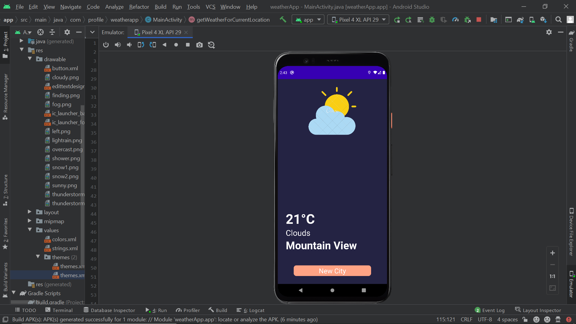 GitHub - anshmishra010/Weather-Application: It's an Android Application ...