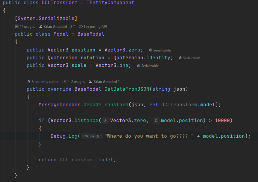 Infinity Engine scene crashes with the RC · Issue #248 · decentraland/unity-renderer · GitHub
