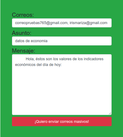 GitHub - pedro-donoso/node-mailer: Correos masivos: El usuario debe escribir mas de 2 correos ...