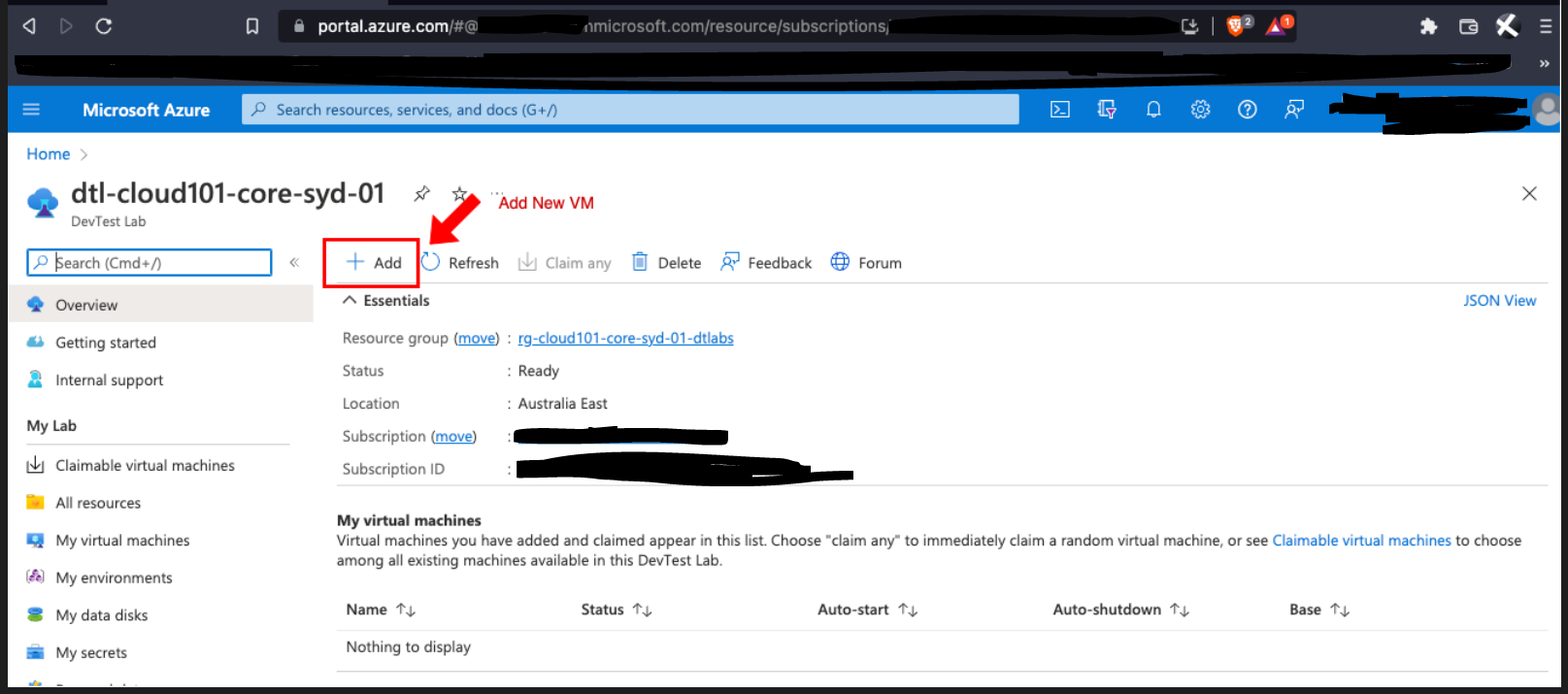 Creating Lab Environment - ey-cloudengineering/cloud-bootcamp-2022-sept GitHub Wiki
