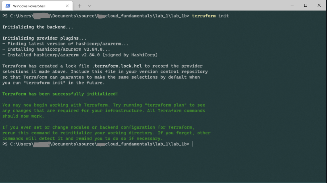 Lab 1b Launching your First Azure VM using Code - ey-cloudengineering/cloud-bootcamp-2022-sept ...