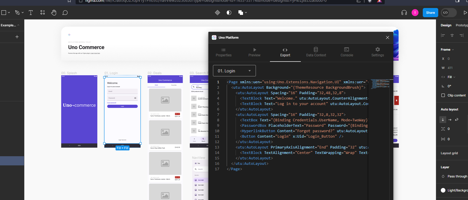 Error "The resource was not found" in the Figma console · unoplatform ...