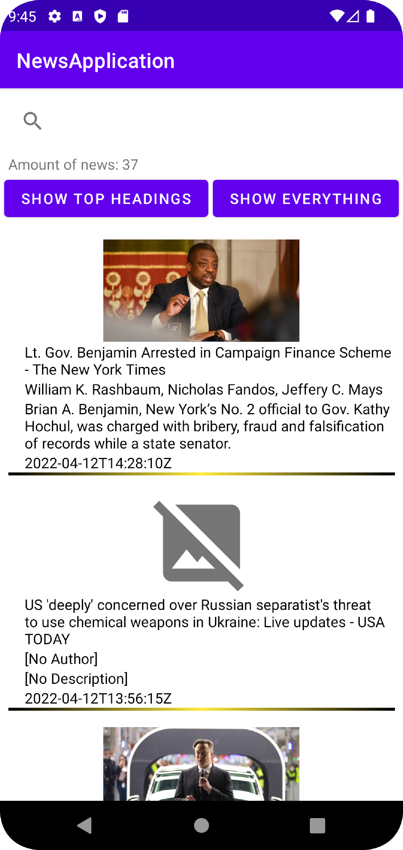 GitHub - IAmDamir/NewsApplication: A simple news application that uses API from newsapi website ...