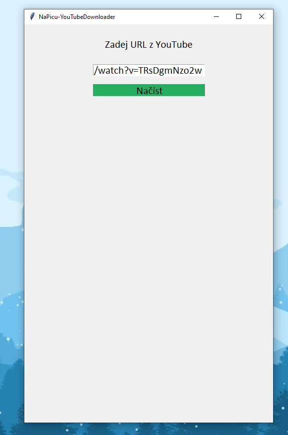 GitHub - Numax-cz/napicu-YoutubeDownloader-GUI: - Program pro stahování ...