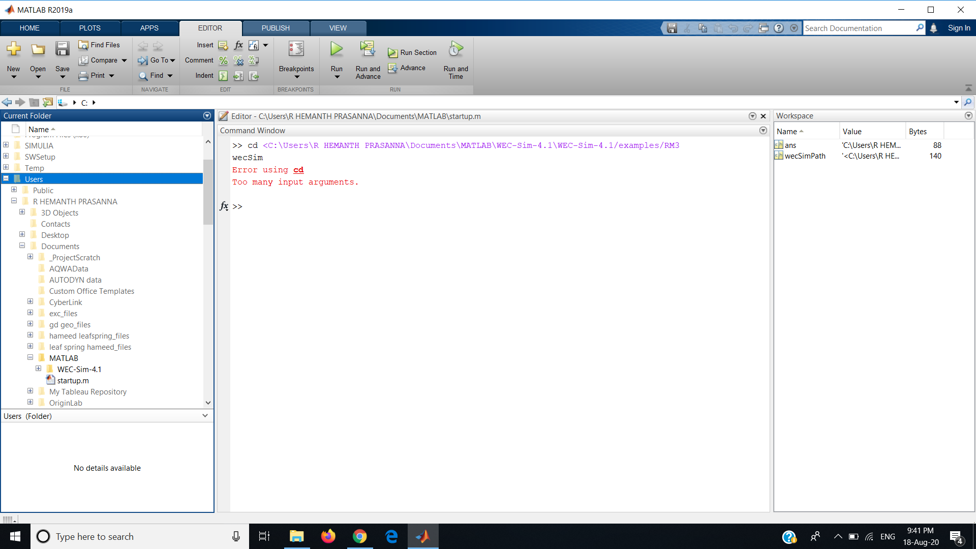 INSTALLATION PROBLEM · Issue #395 · WEC-Sim/WEC-Sim · GitHub