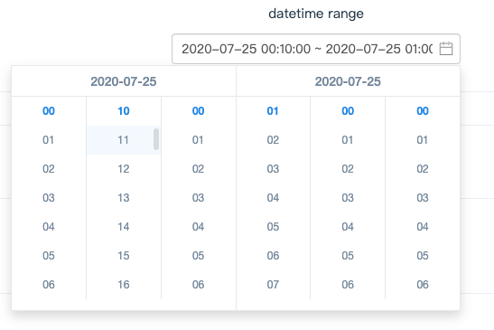 [Feature request] DateTime range · Issue #505 · mengxiong10/vue2-datepicker · GitHub