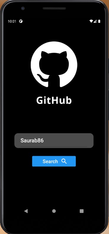GitHub - saurab86/Git-Profile-App: Assignment for using git api for searching user profile. All ...