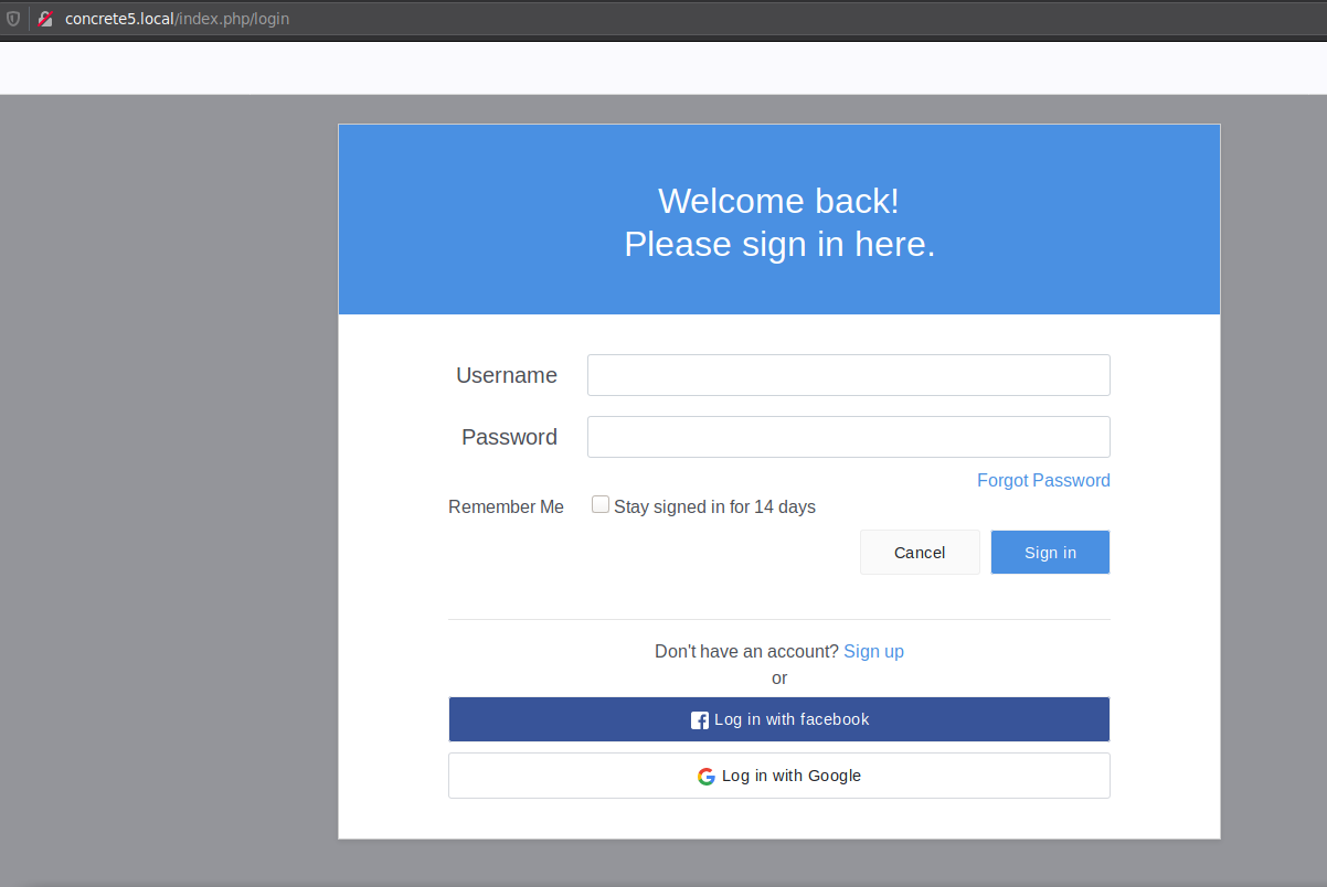 Login page UI updates · Issue #8468 · concretecms/concretecms · GitHub