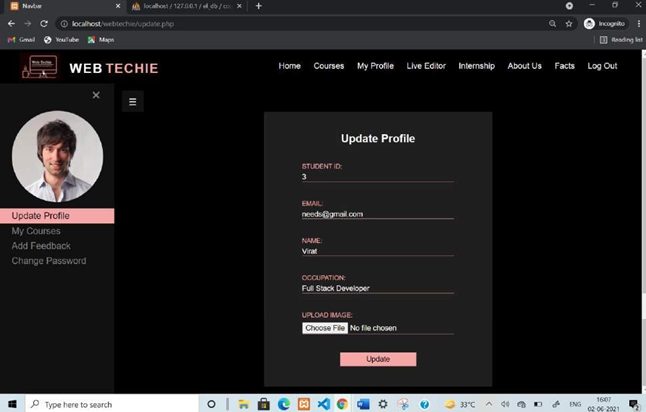 GitHub - NidhiRathi123/Web-techie: An E-learning application where ...