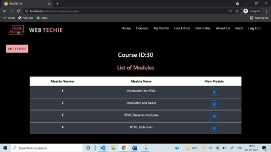 GitHub - NidhiRathi123/Web-techie: An E-learning application where ...