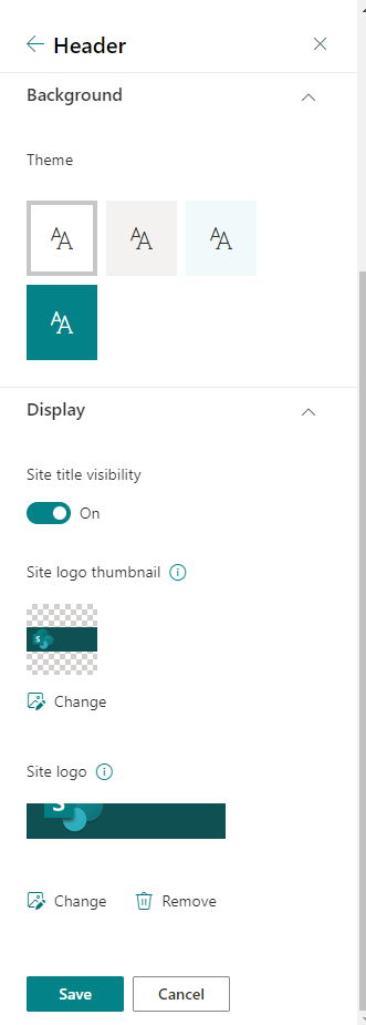 How To Programmatically Set Site Logo Thumbnail · Issue 2565 · Pnp