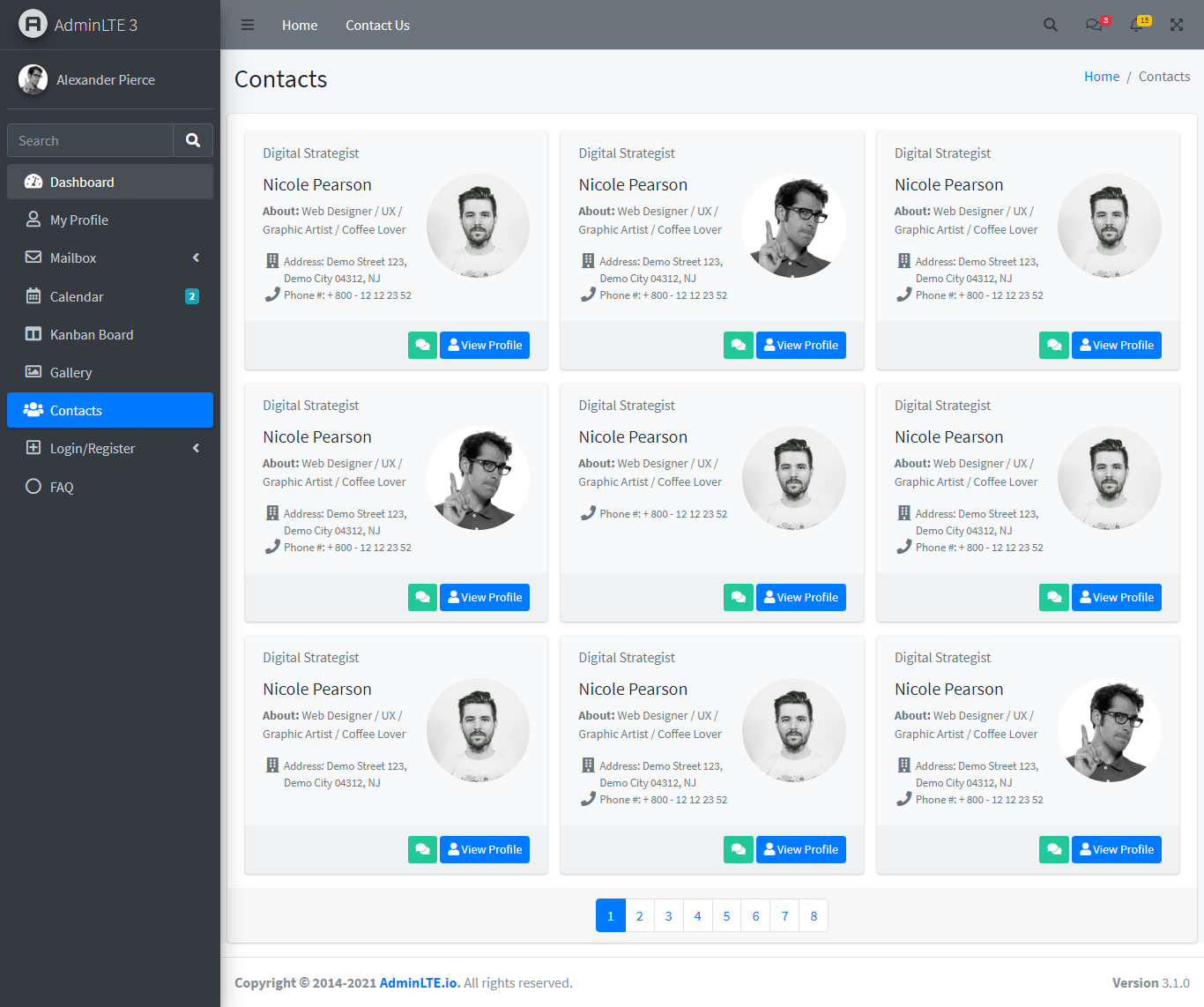GitHub - PranitaRajhans/AdminLTE-template-modification-