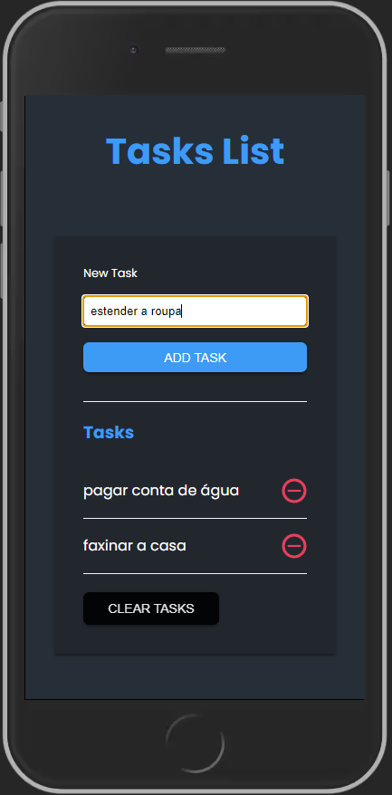 GitHub - julianapedroso/my-tasks-list: Aplicação desenvolvida em HTML ... GitHub - julianapedroso/my-tasks-list: Aplicação desenvolvida em HTML ...