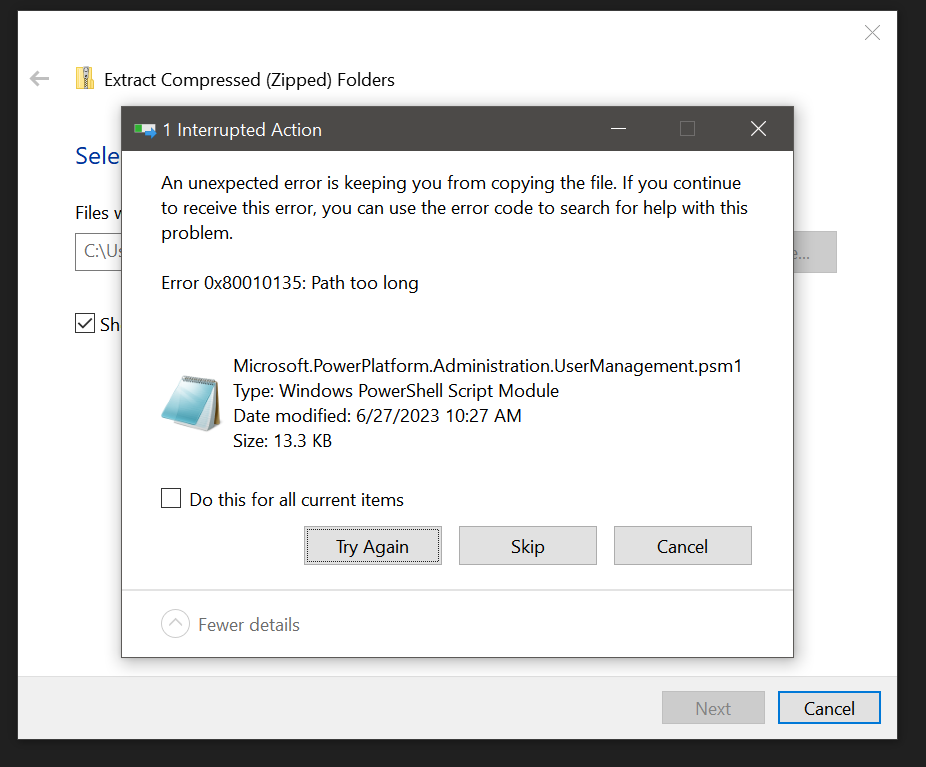 Path Too Long On Extraction · Issue 453 · Microsoftpowerapps Samples 