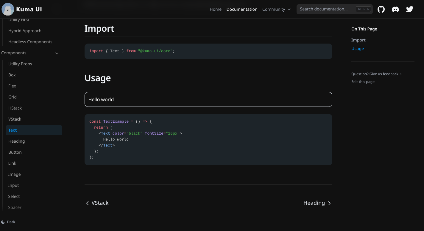 Text color does not change when color scheme is system at the document. · Issue #247 · kuma-ui ...