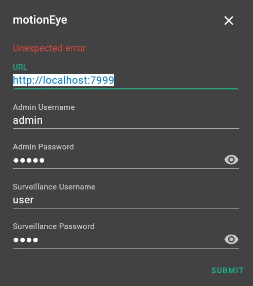 Motioneye integration · Issue #242 · hassio-addons/addon-motioneye · GitHub