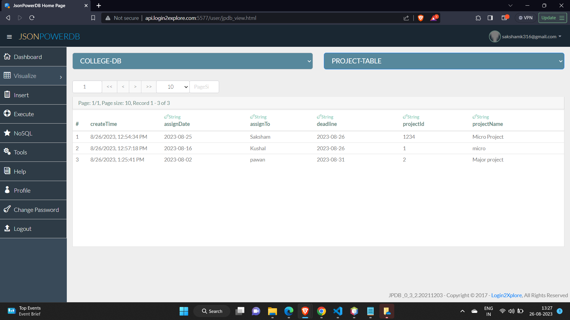 GitHub - sakshamofficial/Netbeans-JPDB-Project: This is an project management form which linked ...