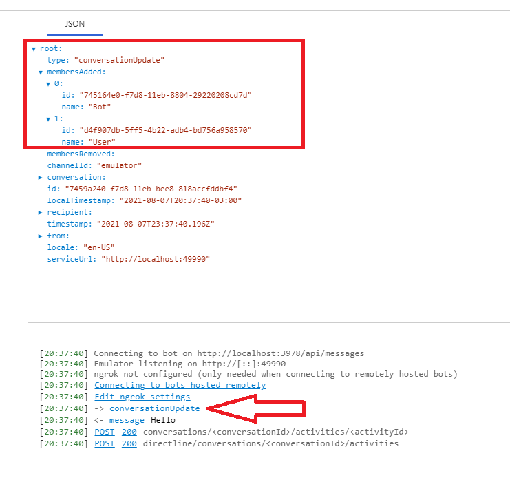 The ConversationUpdate event is sent just once · Issue #6359 ...