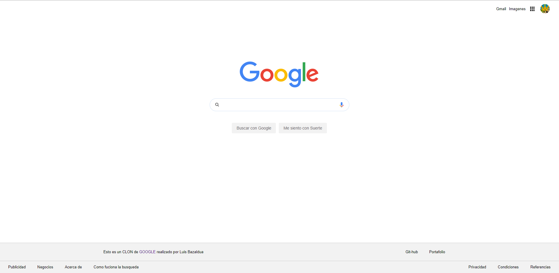 GitHub - bazalduadw/Clon-de-google: Esto es un clon de google realizado ...