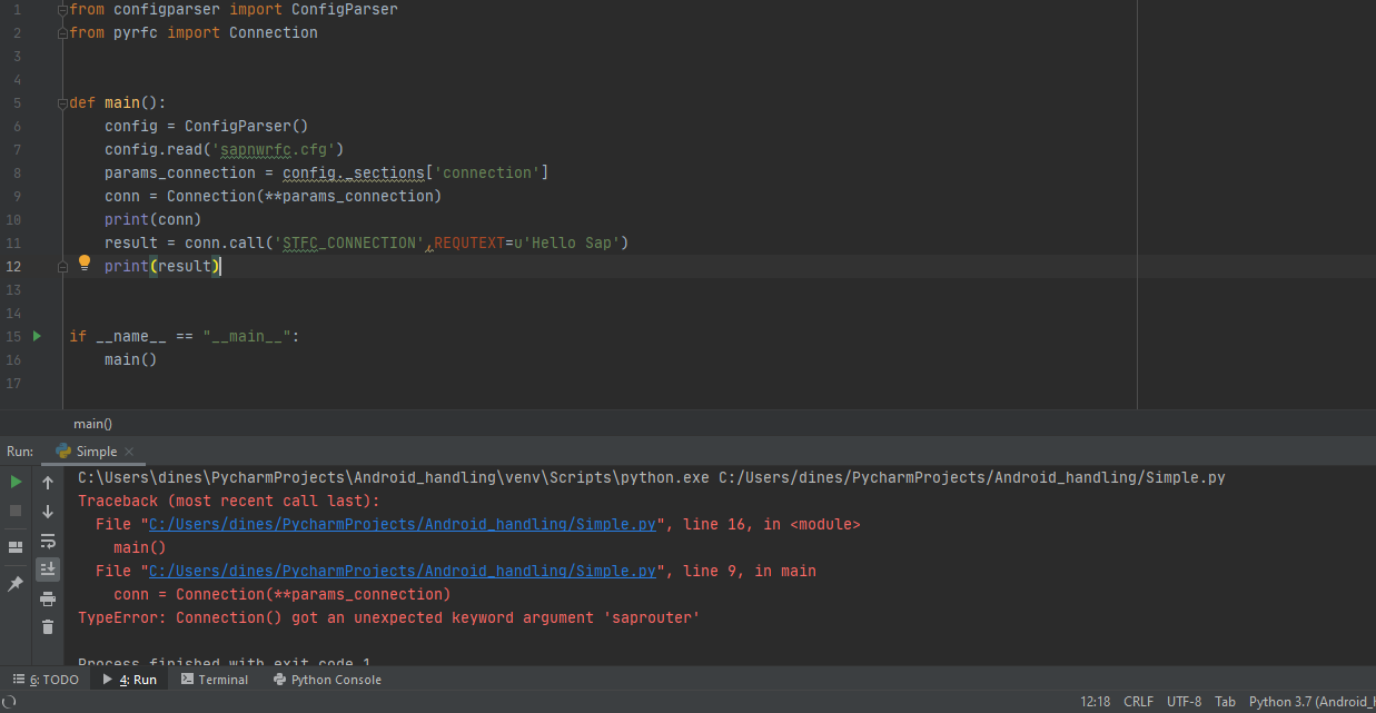 Cannot install Pynwrfc · Issue #189 · SAP/PyRFC · GitHub