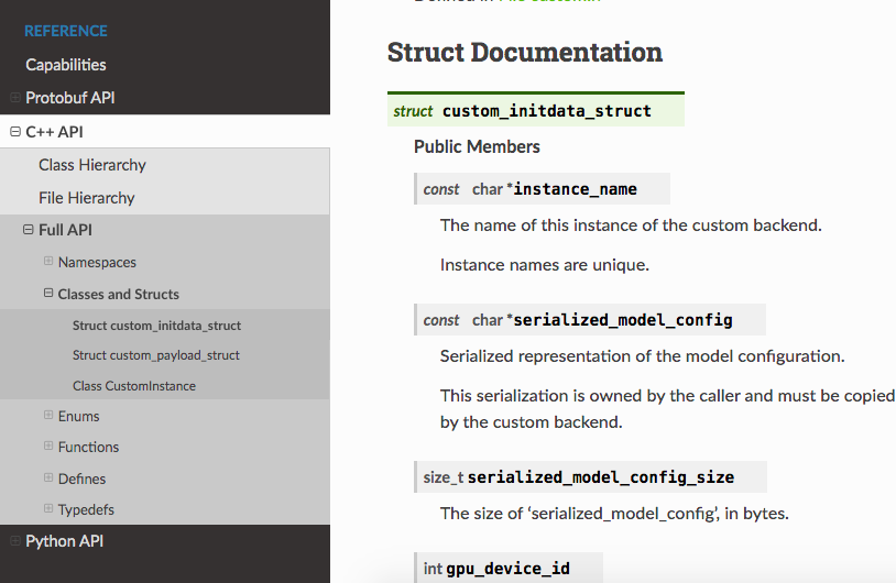 Documentation Missing For The C Api With Latest Release · Issue 698 · Triton Inference Server