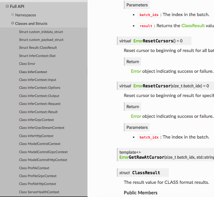 Documentation Missing For The C Api With Latest Release · Issue 698 · Triton Inference Server