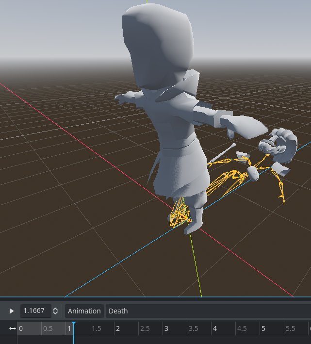 Skeleton doesn't deform mesh when imported as .blend, works fine with ...