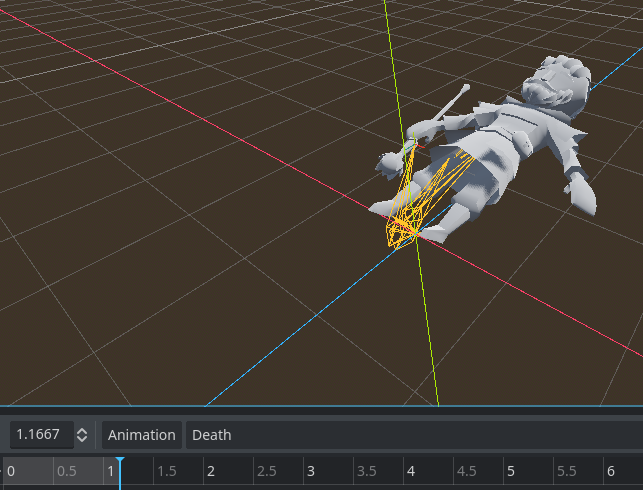 Skeleton doesn't deform mesh when imported as .blend, works fine with .glb · Issue #78636 ...