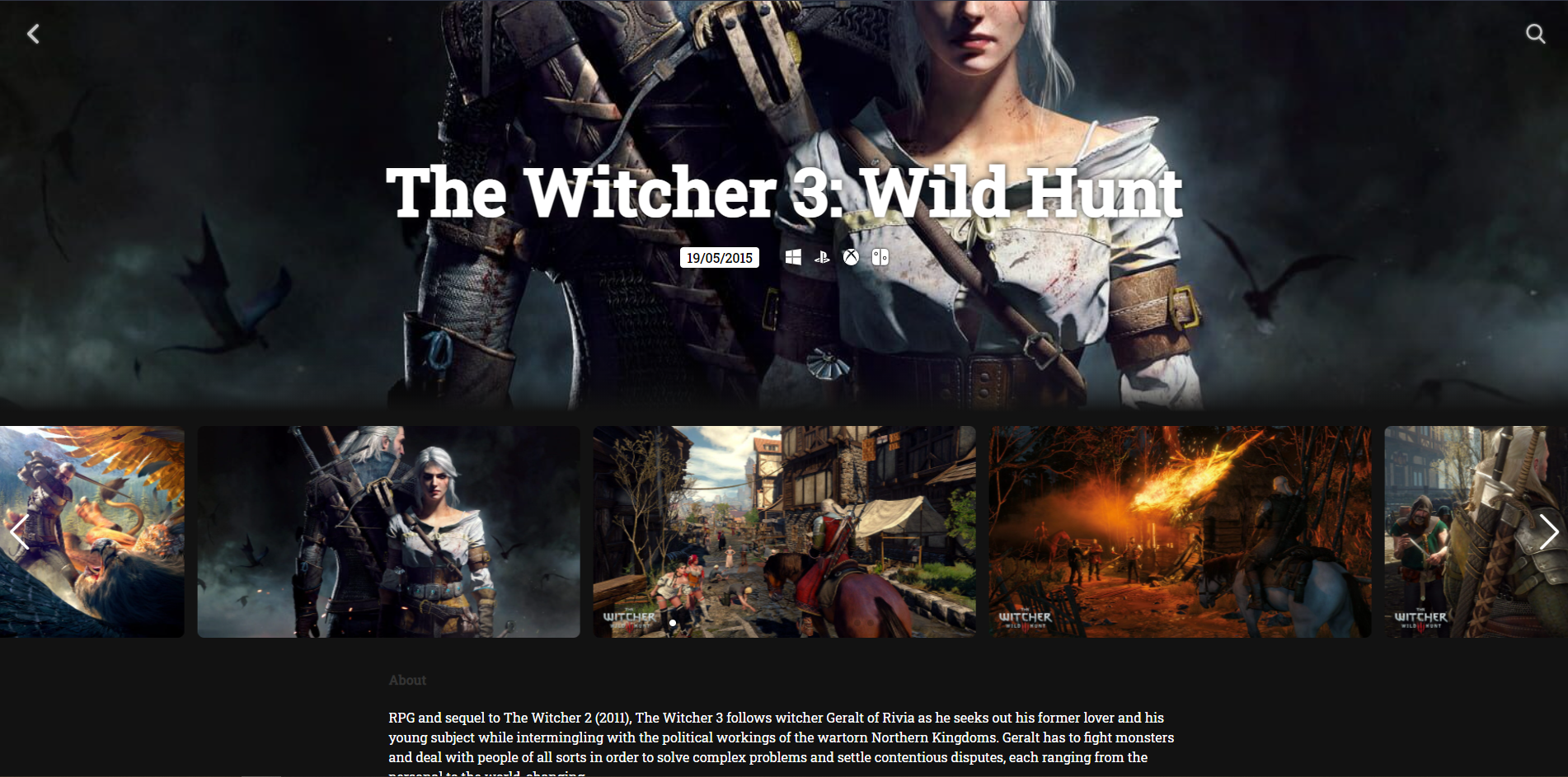 Github Korenarverigdb Search A Small App To Get Information About A Game Using The Igdb Api 2028