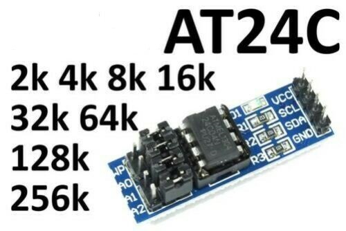 GitHub - Solderingironspb/AT24Cxx: Работа с микросхемой памяти EEPROM типа AT24Cxx