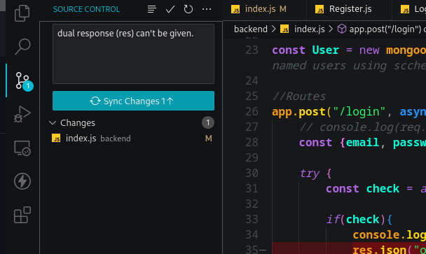 Vs Code Commit Button Doesnt Work While Commiting · Issue 181947 · Microsoftvscode · Github 