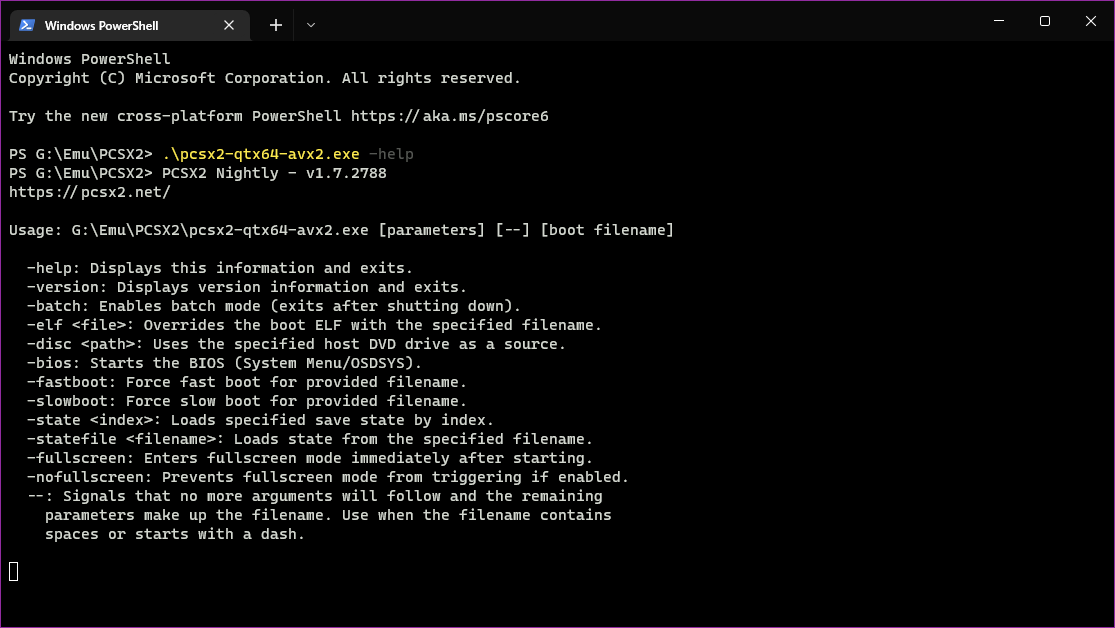 PCSX2 QT Launch arguments have changed/Missing built-in profile for 64-bit SSE4 Qt release ...