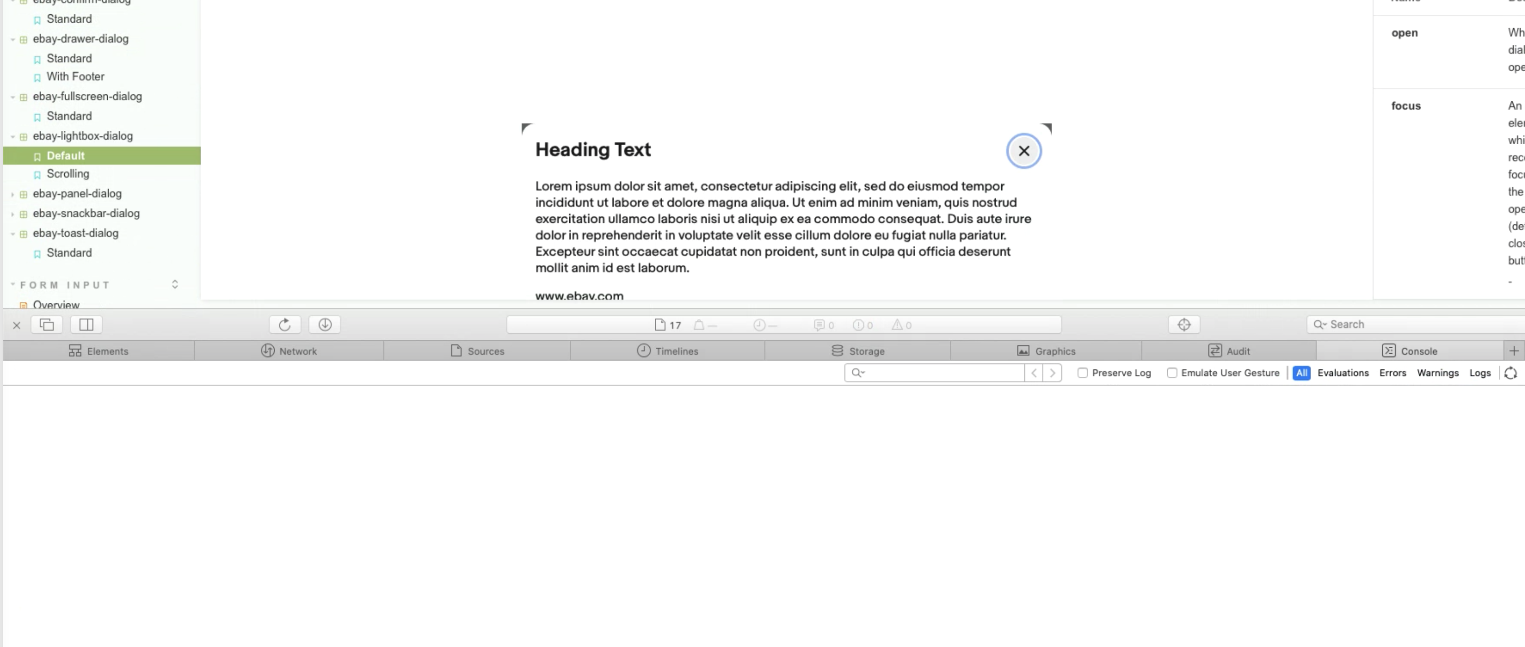 Dialogs Not Opening Correctly In Safari 13 · Issue 2073 · Ebayskin · Github