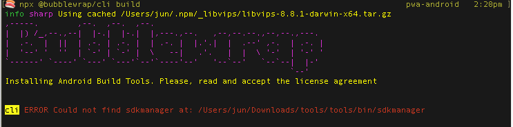 keytool is unable to find the Java runtime · Issue #239 · GoogleChromeLabs/bubblewrap · GitHub