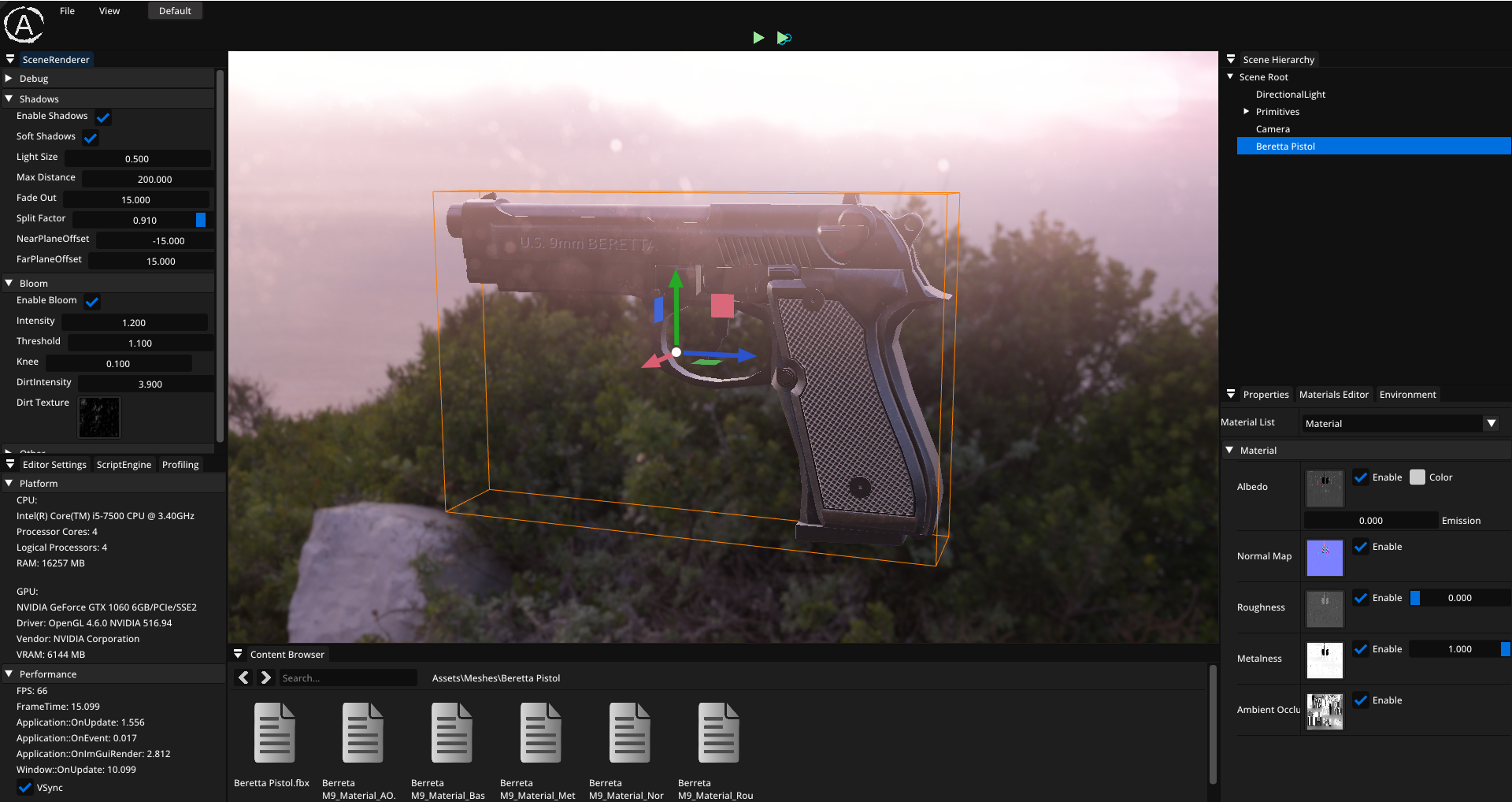 GitHub - Algor1tm/Athena: Game Engine