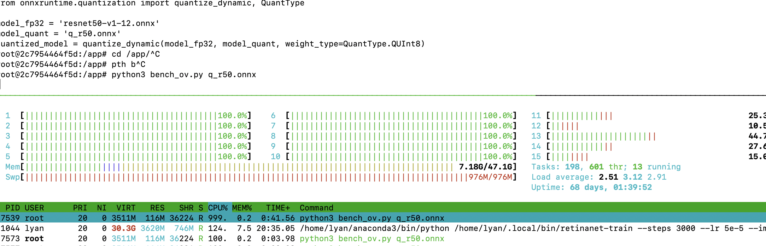 Int8 Poor Performance · Issue 10207 · Microsoftonnxruntime · Github