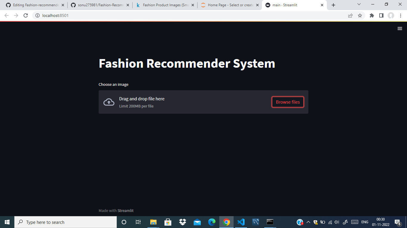 GitHub - sid81/Fashion-recommended-system