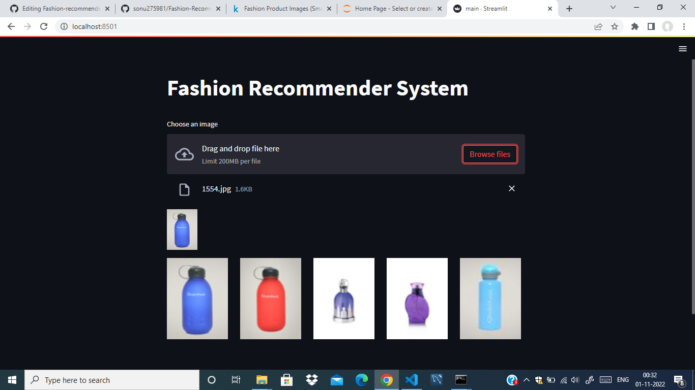 GitHub - sid81/Fashion-recommended-system